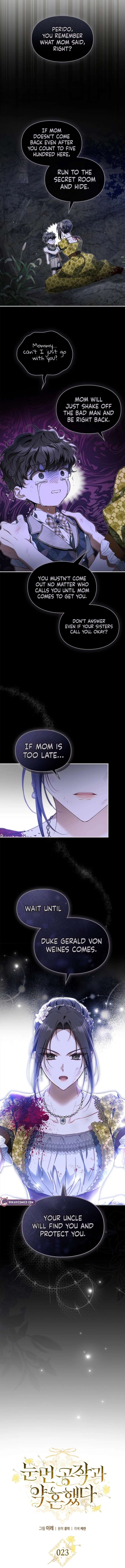 I Got Engaged to the Blind Duke - Chapter 23