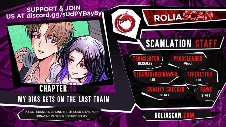 My bias gets on the last train - Chapter 56