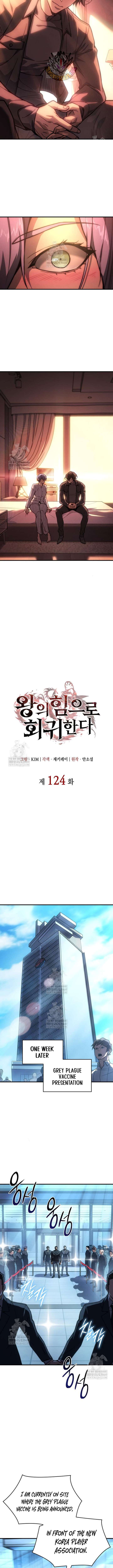 Regressing with the King’s Power - Chapter 124